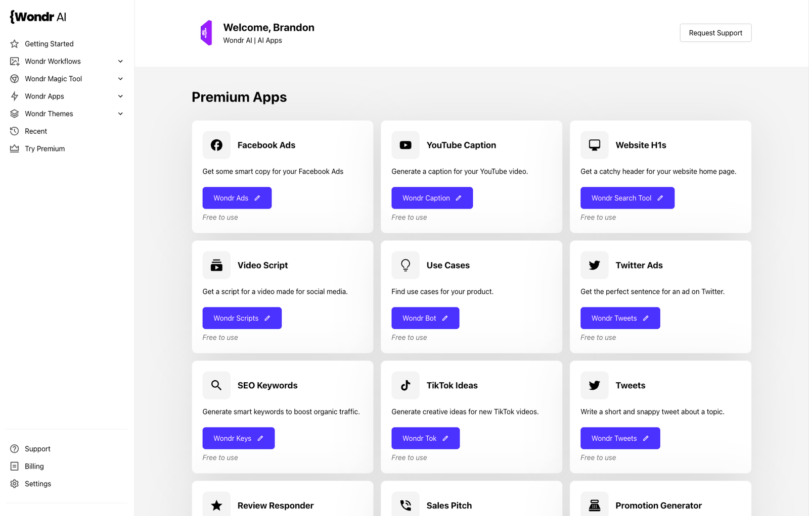 Wondr AI - Automate your print on demand store with AI